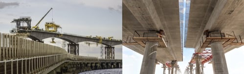 솔루션 | 프리캐스트 콘크리트 교량 (Precast Concrete Bridges)