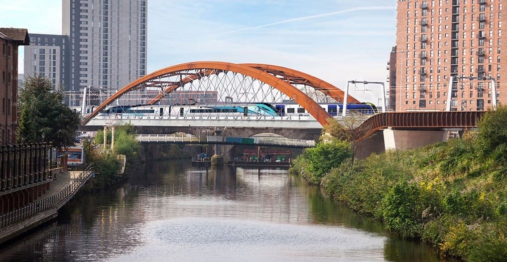 River Irwell Network Arch Bridge Modelling