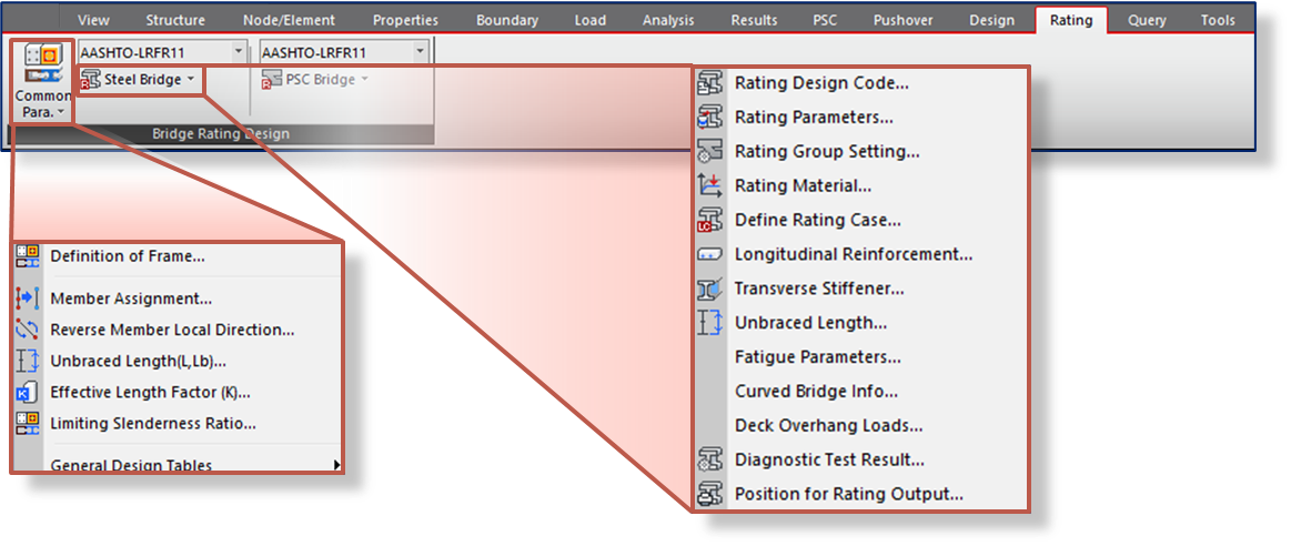 Bridge Load Rating of Steel Composite Bridge as per AASHTO LRFR