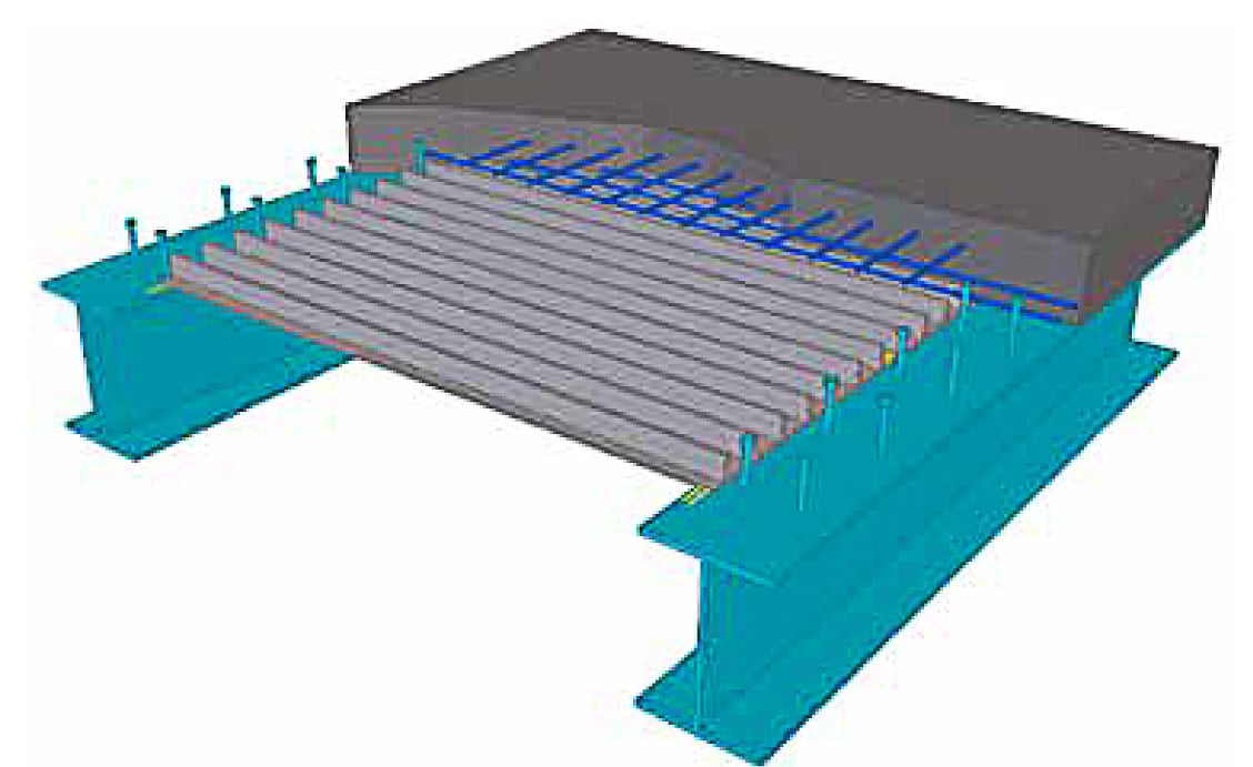 Composite Steel Integral Bridge Analysis and Design