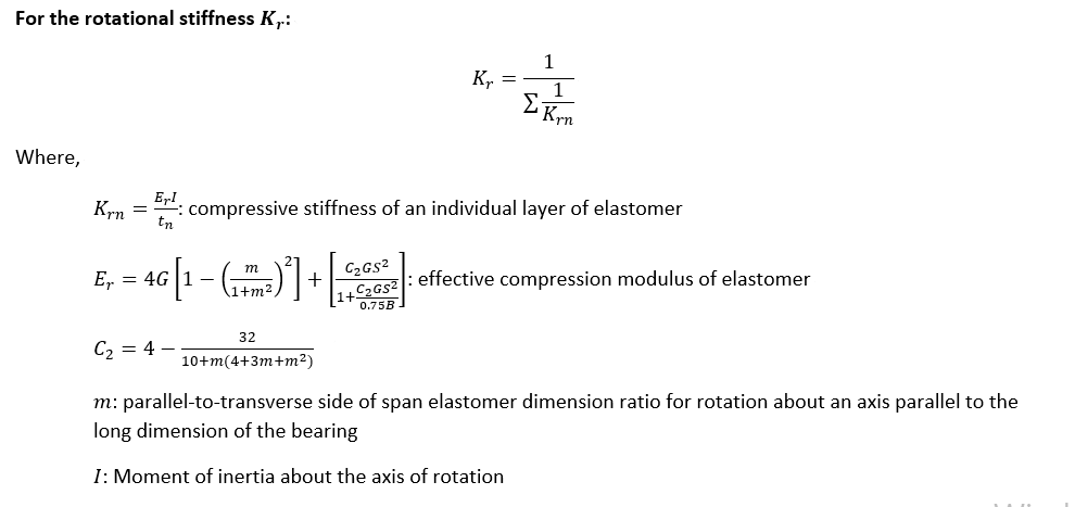 Elastomeric Bearings for Bridges: Stiffness and Tips for Modeling