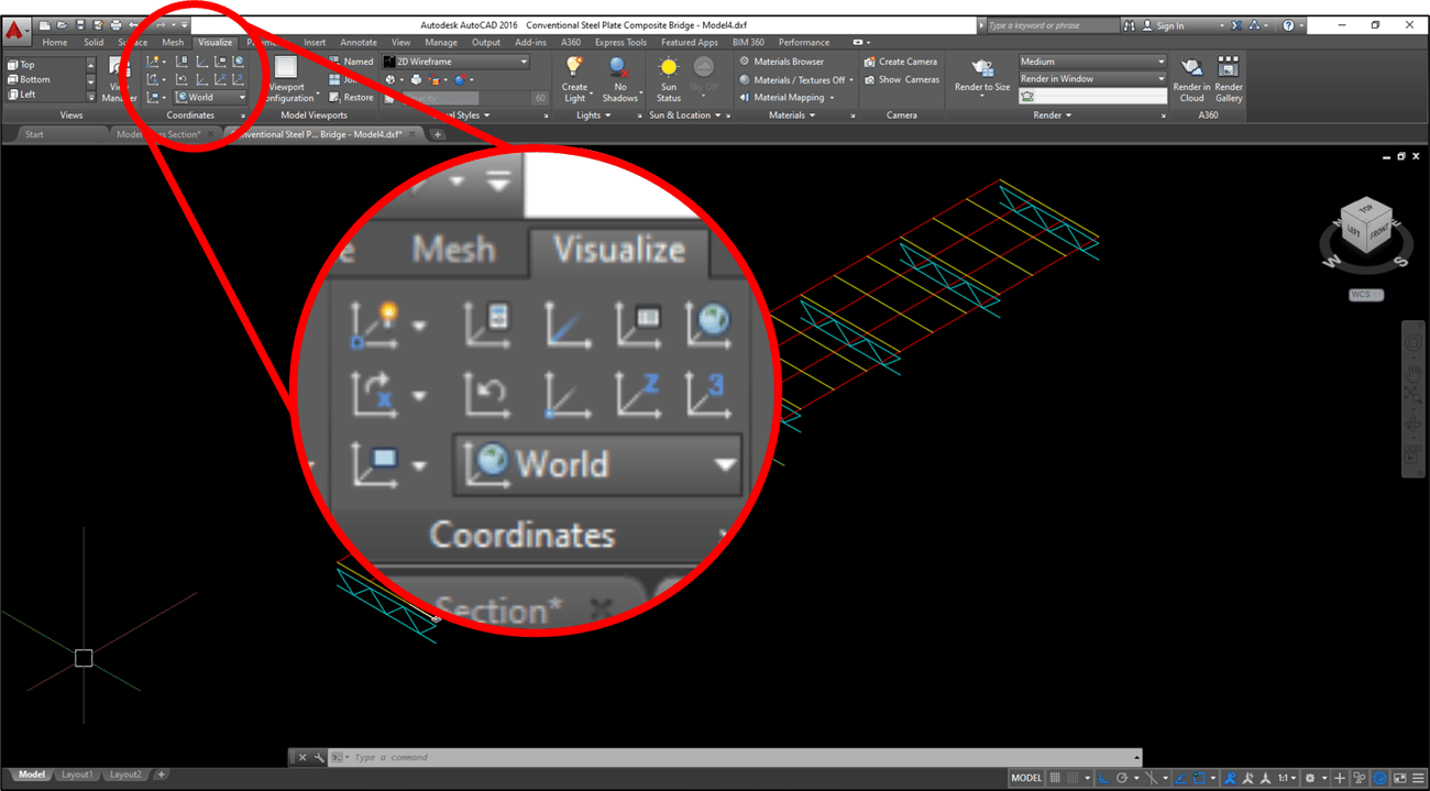 How to Utilize AutoCAD in Geometry Modeling in midas Civil