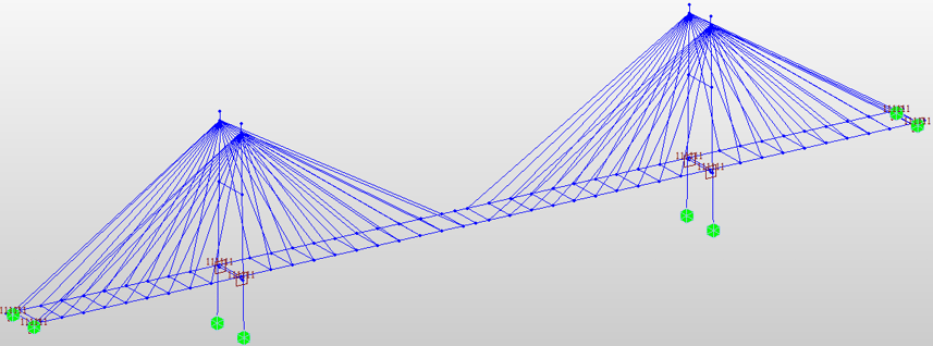 Dynamic Analysis of Fan, Semi-Fan and Harp Type of Cable-Stayed Bridges
