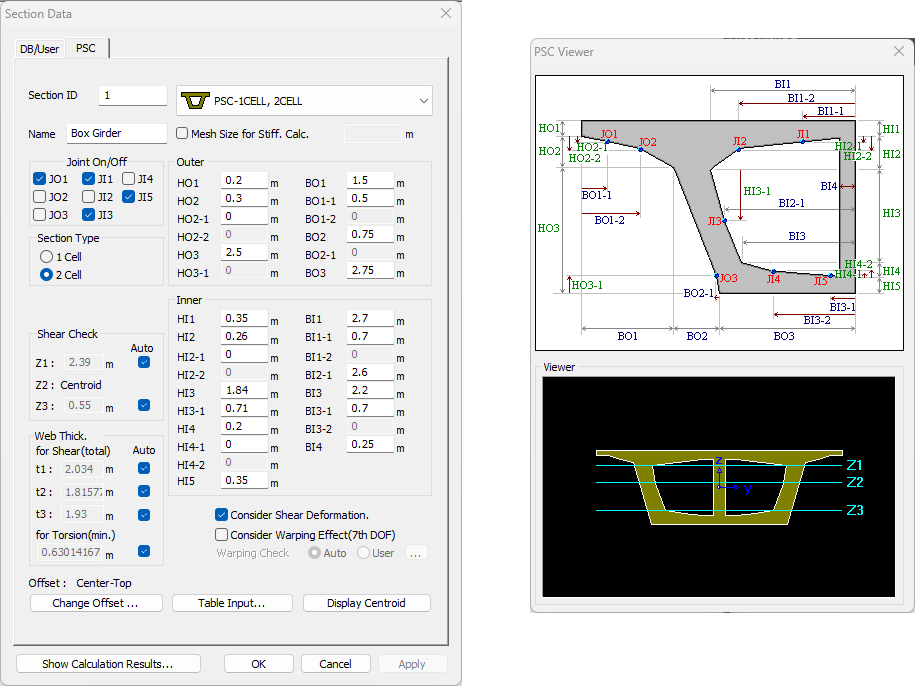 Rail-Structure Interaction for Double track bridge