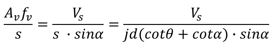 Shear Strength Calculation Based on Shear Truss Model