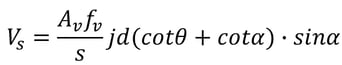 Shear Strength Calculation Based on Shear Truss Model