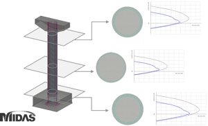 P-M Interaction Diagram : Circular Section