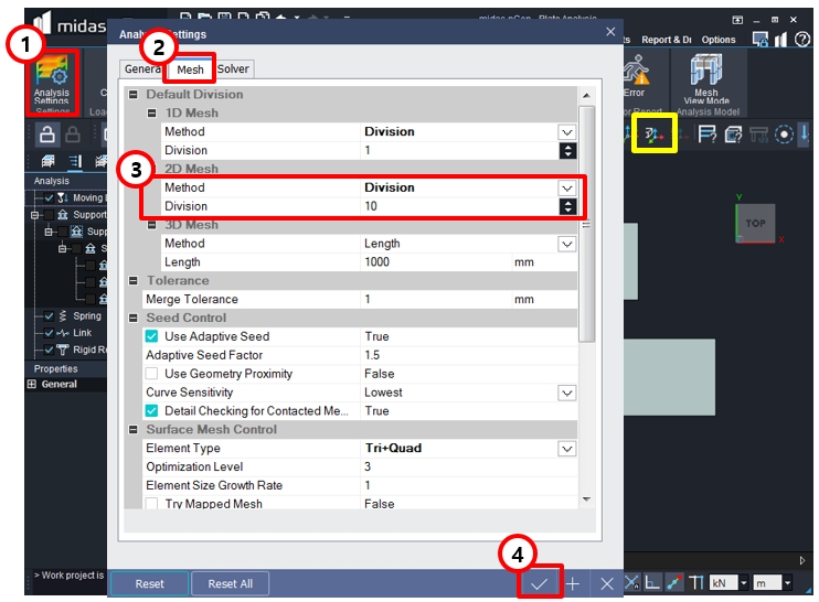 How to model and verify 2D Plate Members for Slabs and Walls?