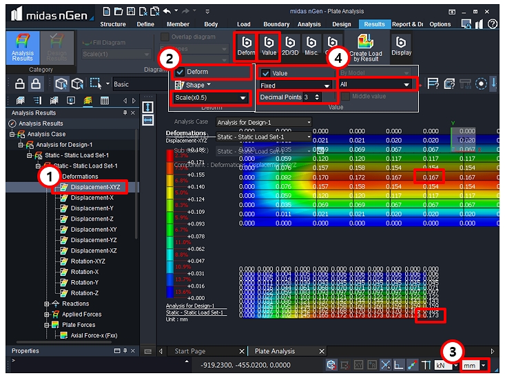 How to model and verify 2D Plate Members for Slabs and Walls?