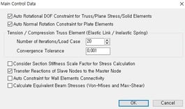 Analysis and Design Method of Structures using Tension - Only Elements