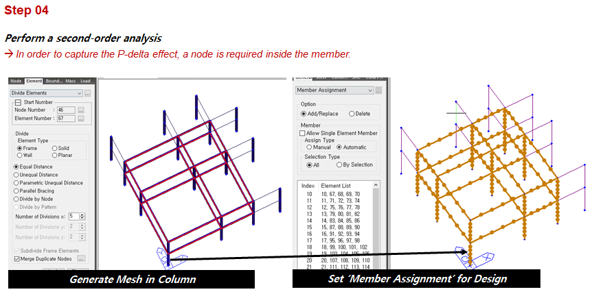 Direct Analysis of Steel Structure