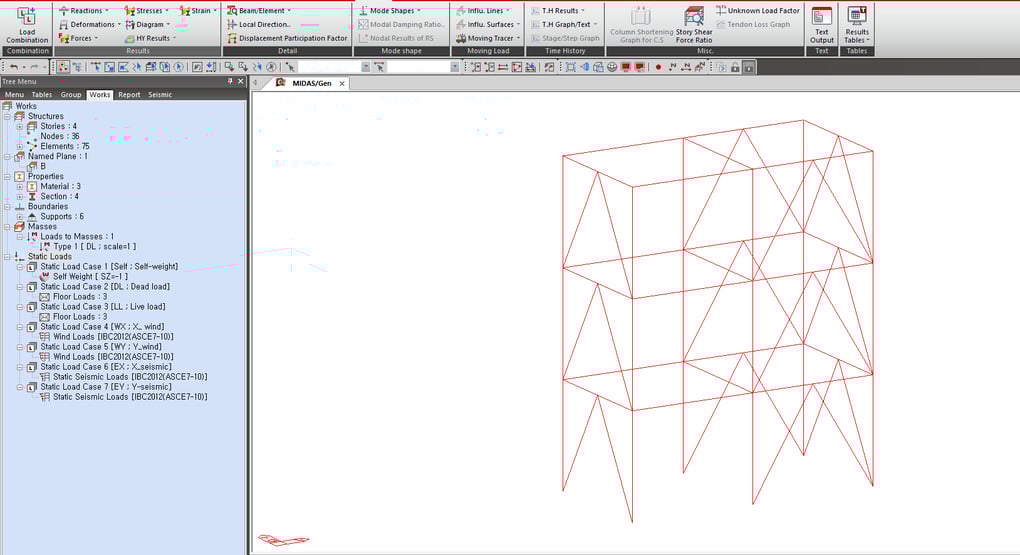 Design Method of Structures Using Cable and Truss Elements