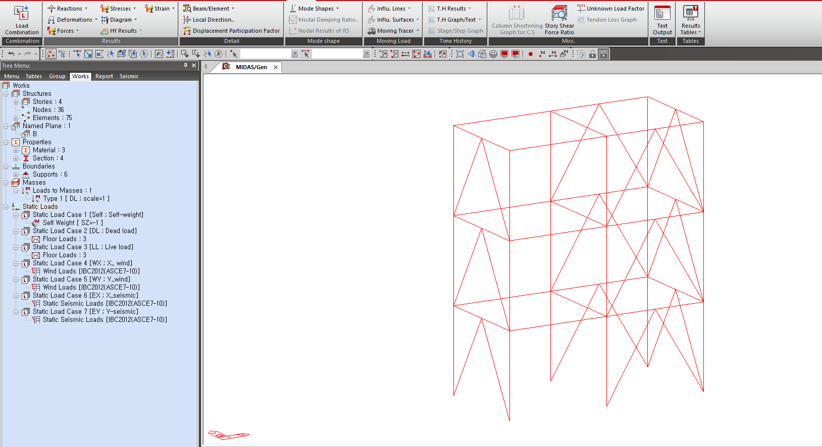 Design Method of Structures Using Cable and Truss Elements