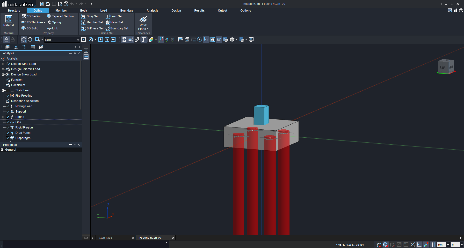 Event | Design General Footing By Midas Gen and Other