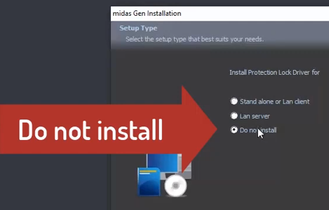 Adquiera su licencia de prueba de midas Gen