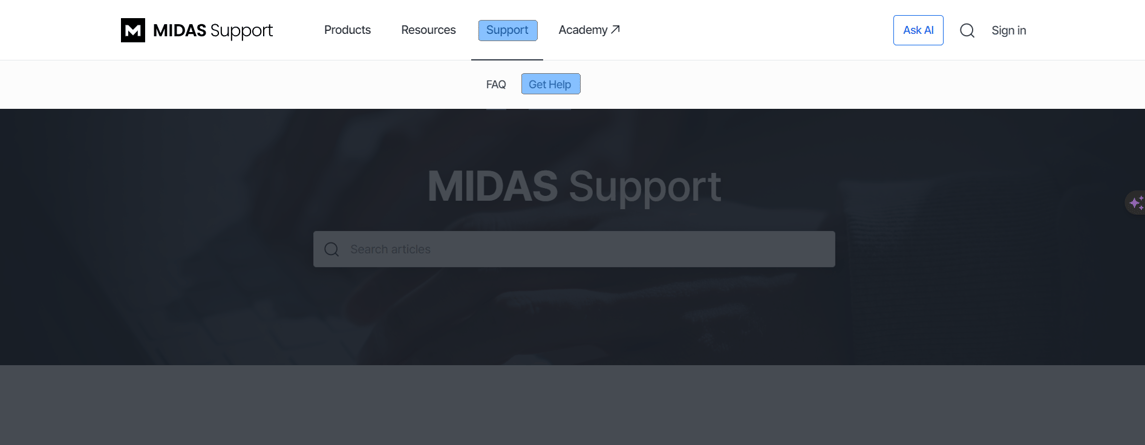 ¿Cómo ingresar a la plataforma de soporte MIDAS?