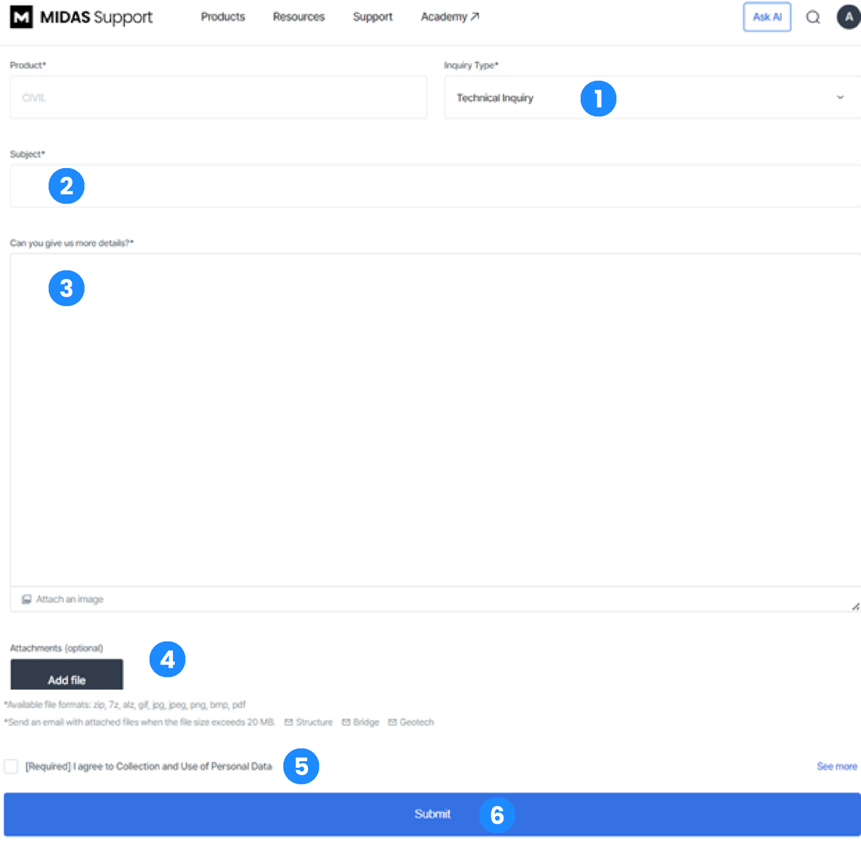 ¿Cómo ingresar a la plataforma de soporte MIDAS?