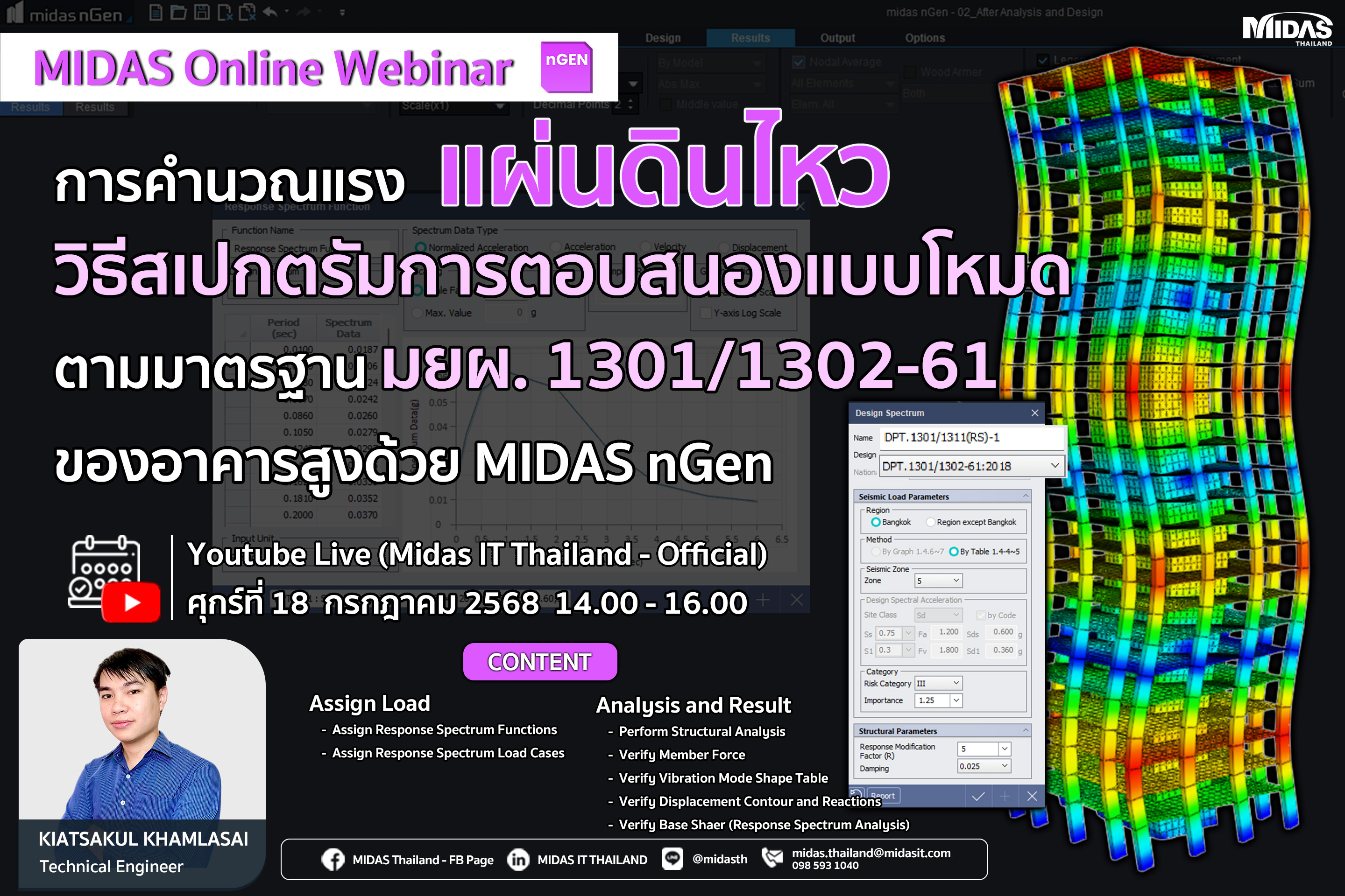 Event | Seismic Response Spectrum Analysis in High-Rise Structures ...