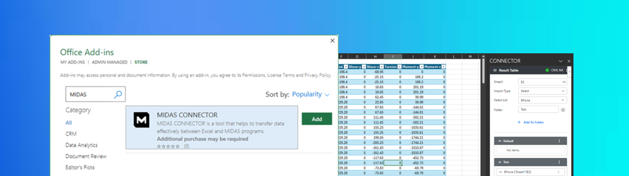 MIDAS Connector: Revolutionizing Data Exchange with MIDAS CIVIL NX