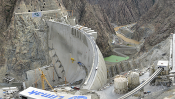 Blog | Design of a concrete arch dam founded on complex foundation ...